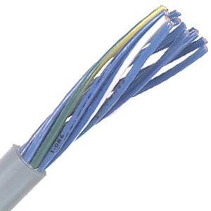 Control Tray Cable,17 Conductor,Stranded,Bare Copper Conductor,-25 to ...