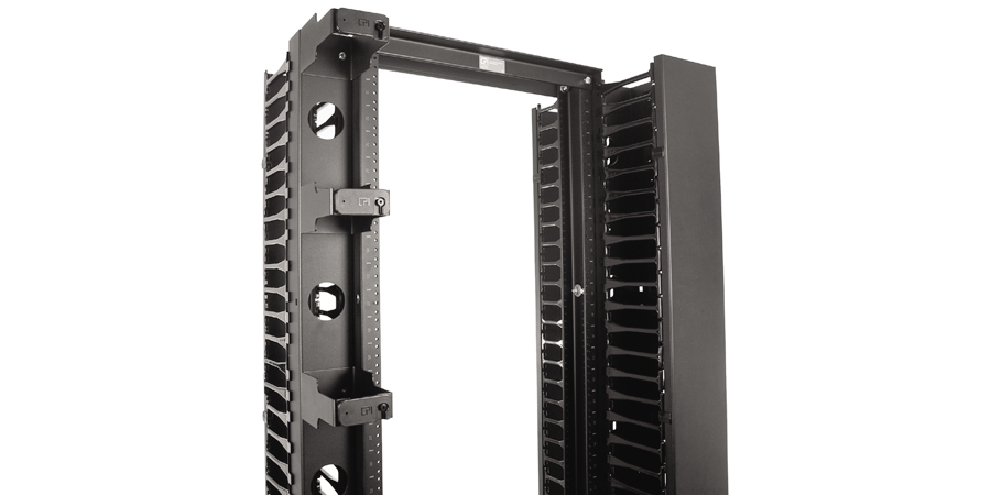 Single-Sided Global Cabling Section,Vertical, Rack Cable Management ...