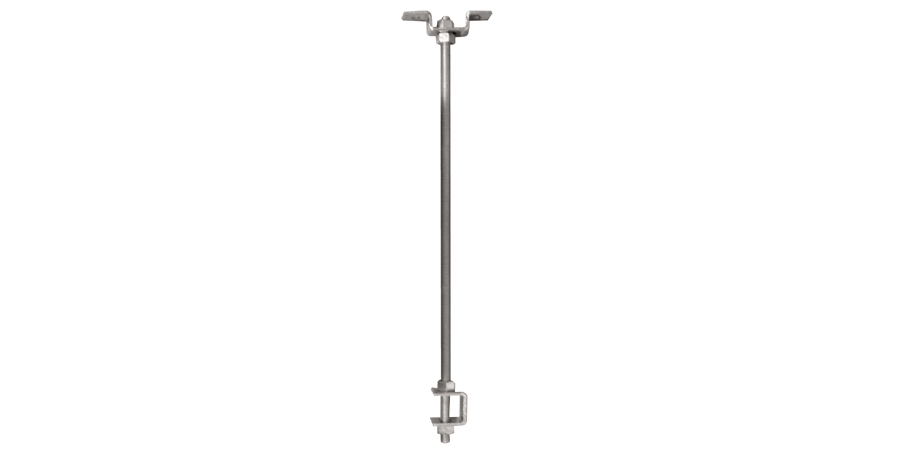 Threaded Cable Runway Ceiling Kit, Steel