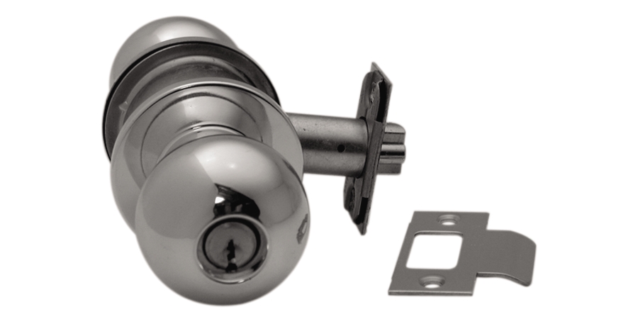 Cylinder Lockset, ANSI: Grade 2, Function: Entrance/Office Lock, US3 ...