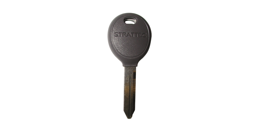 Key Blank, Nickel-Plated, Automotive Key Blank, Original-Shaped Bow, Brass