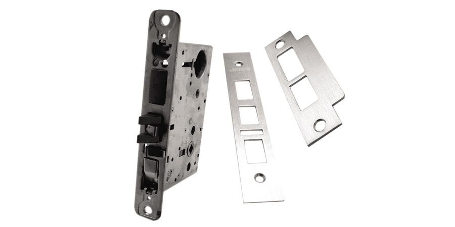 Mortise Lock, ANSI: Grade 1, Function: Apartment Corridor Lock, US26D ...