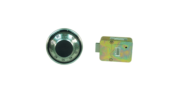 Safe Lock Package, Satin Chrome-Plated