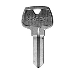 265U - SARGENT - Cylinder Lock Key Blank, | Anixter