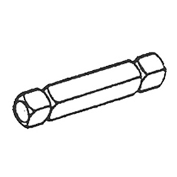 81-0524 - SARGENT - Mortise Lock Thru Bolt | Anixter