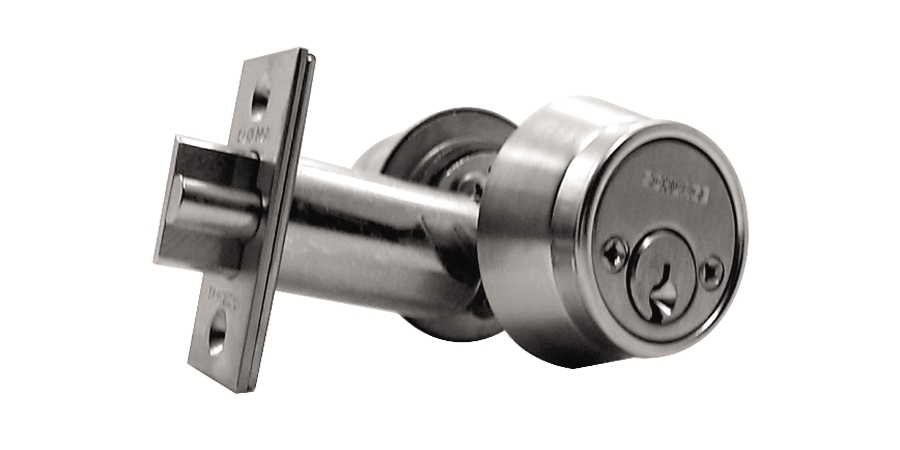 Door Lock Deadlatch, ANSI: Grade 2, Function: Deadlatch Double Cylinder ...