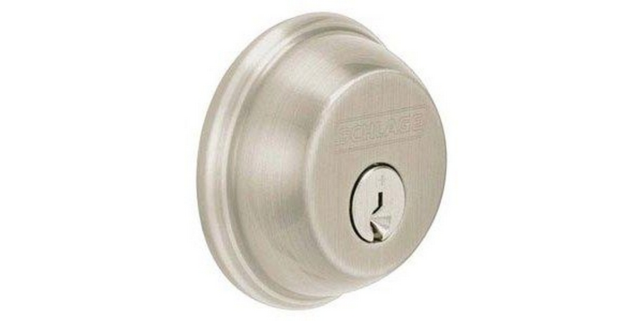 Door Deadbolt Lock, ANSI: Grade 1, Function: Deadbolt Single Cylinder ...