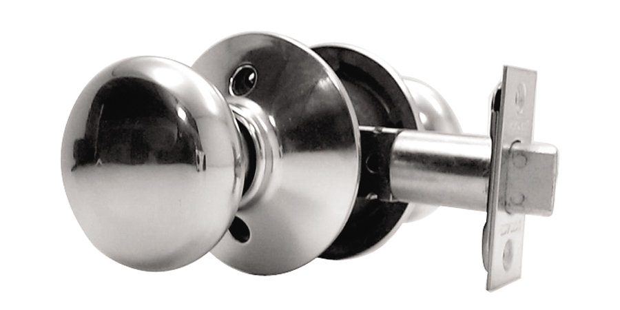 Hall and Closet Door Lock, ANSI: Grade 2, Function: Passage Latch, US3 ...