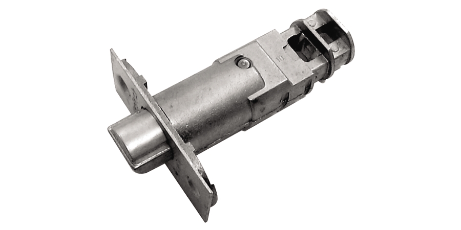 Adjustable Deadlatch, US3 Bright Brass, 2-3/4 to 2-3/8 in. Backset ...