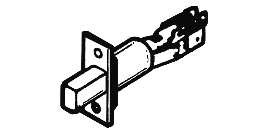 Adjustable Deadlatch, US3 Bright Brass, 2-3/4 to 2-3/8 in. Backset