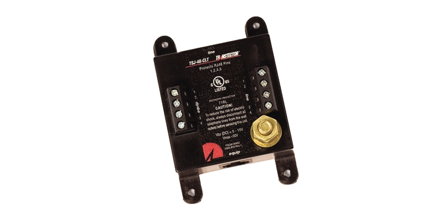 Data Surge Protector SPD TSJ Indoor POTS RJ11 Screw Terminal SASD, GDT