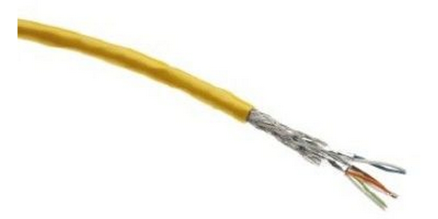 Data Cables, 8-wire: RJI Cable 8 AWG 28/7, strand., 100m-ring