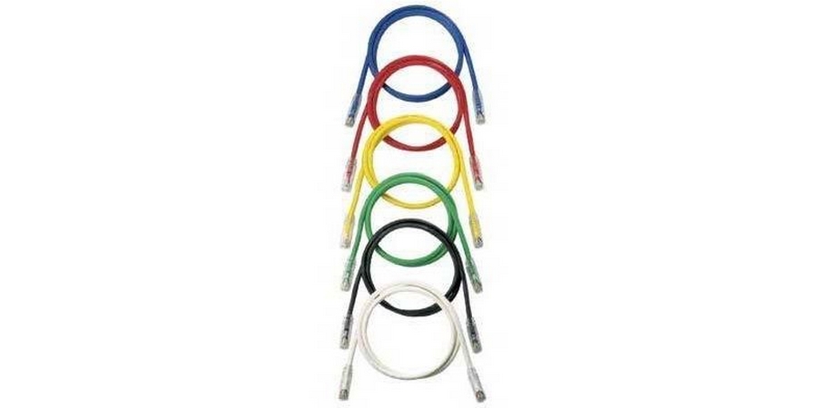NetKey Copper Patch Cord, Category 6, Orange UTP Cable, 11 Feet