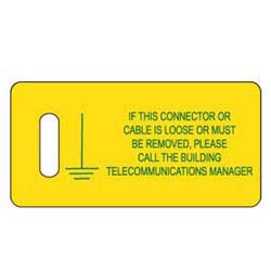 PT-BGND - PANDUIT - NETWORK BLDG GROUND TAG | Anixter