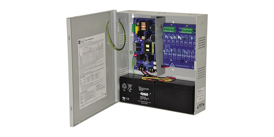 Power Supply/Charger, 120 VAC Input, 12 VDC, 24 VDC Output, 6 A, 60Hz ...