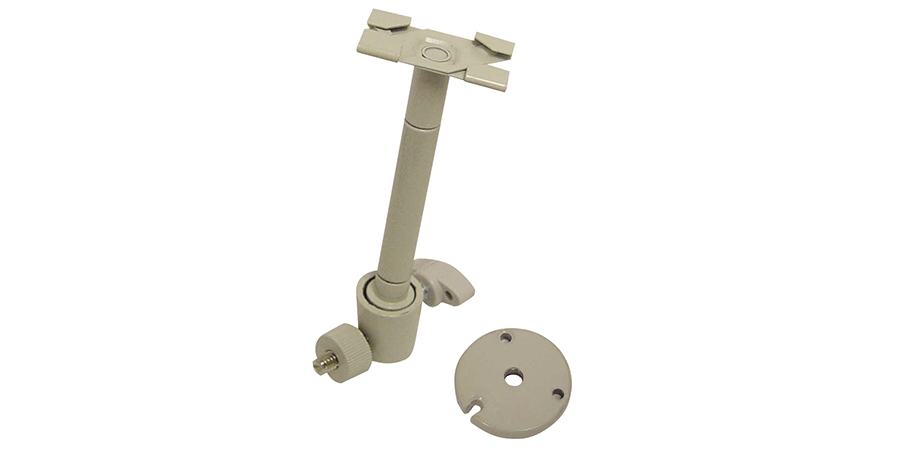 Ceiling Mount, For T Bar Ceilings, White, LxH: 4 x 1.50 in.