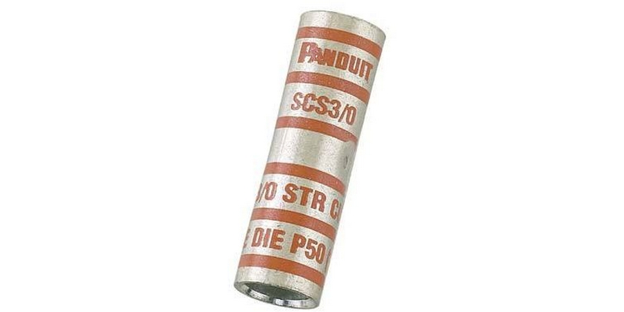 Compression Splice, Red, Copper, 35kV, 350kcmil